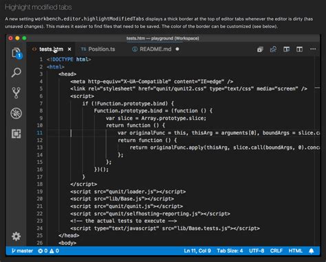 [feature request] support vscode highlight modified tabs feature · issue 103 · monokai monokai