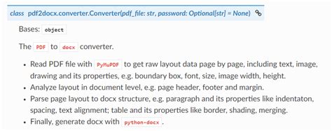5、【办公自动化】python实现pdf转word python pdf转word csdn博客