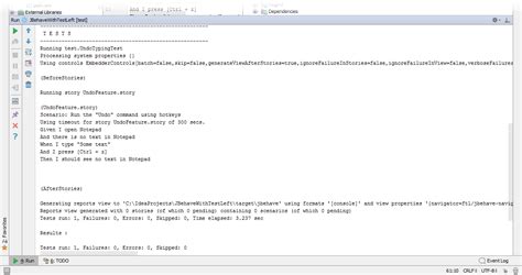 5 run a test and view test results testleft documentation
