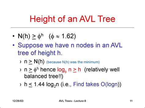 avl trees lecture 8 презентация онлайн