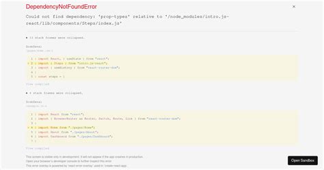 intro js react router push codesandbox