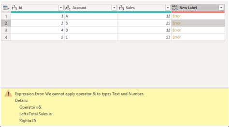 dealing with errors power query microsoft learn