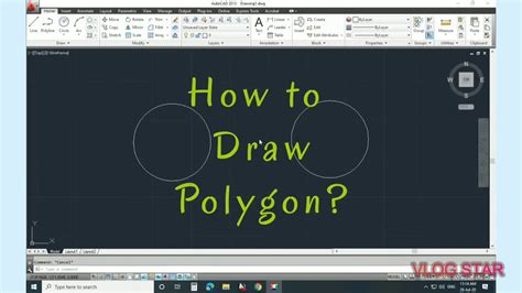 Polygon AutoCAD Command II How To Draw Polygon YouTube