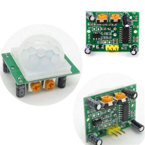 HC SR501 PIR Motion Sensor Module Arduino Raspberry Pi ESP8266 IR Film