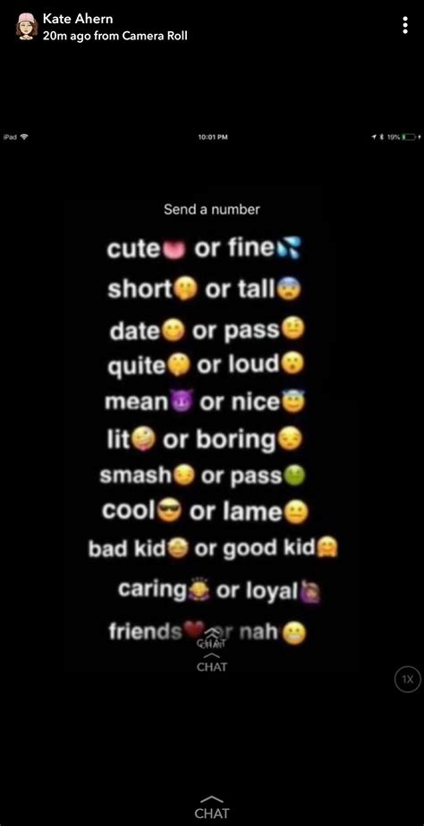 Pin On My Pins Snapchat Questions Snapchat Question Game Snapchat Story Questions