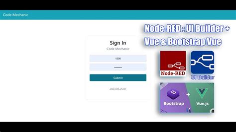 Node RED UIBuilder Part 8 1 Token Based Login With Session YouTube