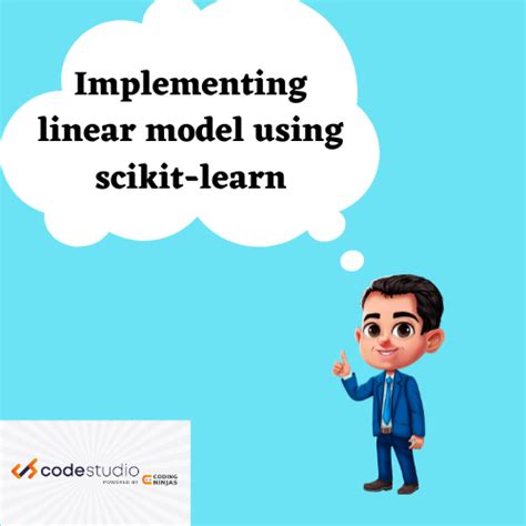 implementing linear models using scikit learn coding ninjas