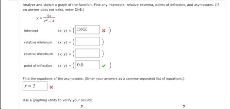 solved analyze and sketch a graph of the function find any