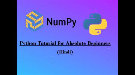 Python Numpy Tutorial In Hindi Creating Multi Dimensional Array Python Tutorial For Beginners