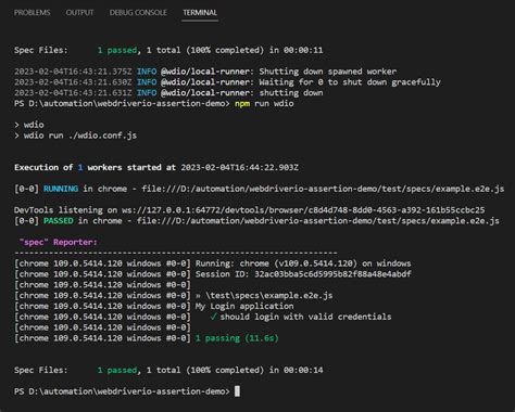 a complete guide to webdriverio assertions