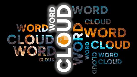 how to create a word cloud in powerpoint with animation using morph a quick and easy tutorial