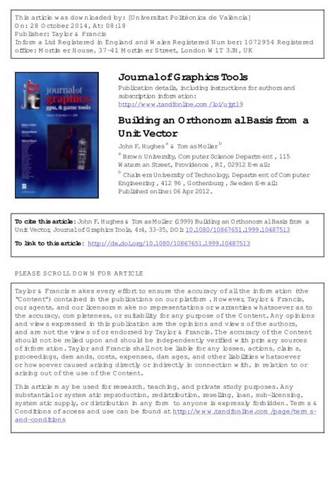 pdf building an orthonormal basis from a unit vector dokumen tips
