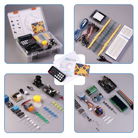 elegoo uno r3 project super starter kit compatible with arduino ide with tutorial 5v relay uno