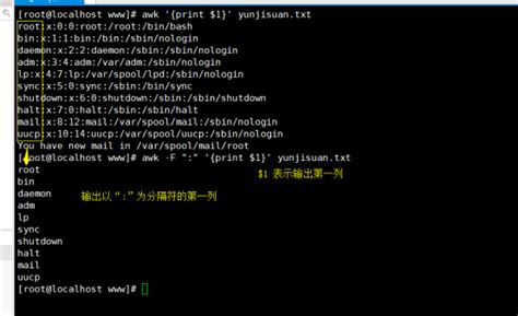 linux系统——awk命令 csdn博客