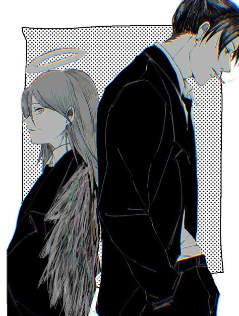 Hayakawa Aki And Angel Devil Chainsaw Man Drawn By Okarie Danbooru