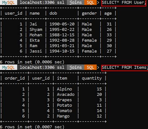 equi join and non equi join in sql with examples mysqlcode
