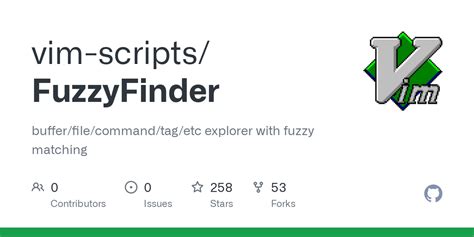 github vim scripts fuzzyfinder buffer file command tag etc explorer with fuzzy matching