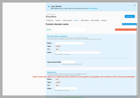 TUTORIAL How To Link A Custom Domain To A WeWeb App Page 2