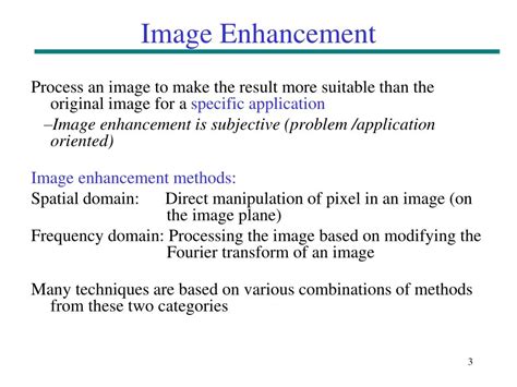 ppt computer graphics and image processing lecture 3 image enhancement in spatial domain