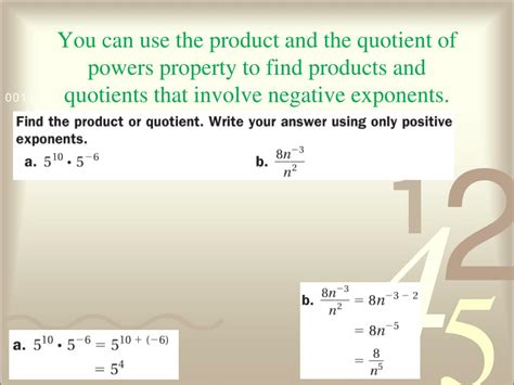 ppt negative and zero exponents powerpoint presentation free download id 1254973