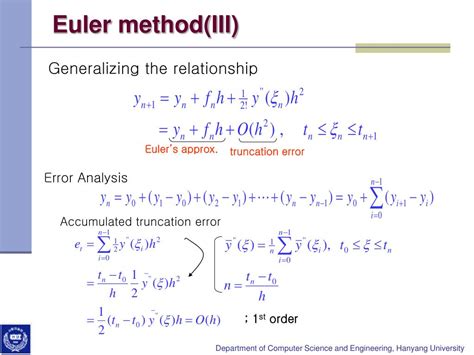 ppt numerical analysis differential equation powerpoint presentation id 4157218