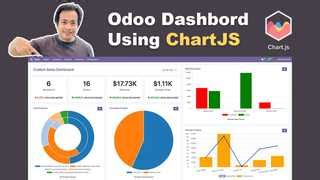 Odoo Dashboard Using ChartJS AJScript