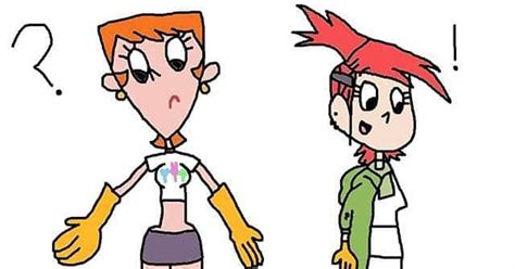 Dextersmom Dexterslaboratory Frankiefoster Redhead Cn Girls Swap Pixiv