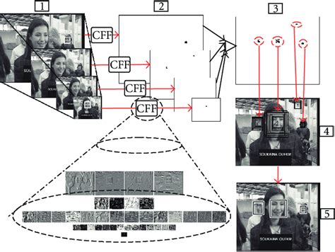 the different steps of the process of face localization download scientific diagram