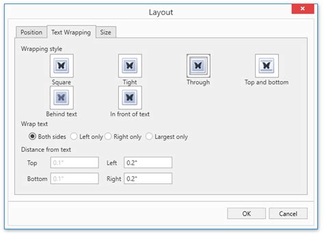 Shape Layout Dialog WPF Controls DevExpress Documentation