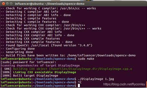 ubuntu16 04下编译安装opencv3 4并测试 opencv 3 4 ubuntu16 04编译 csdn博客