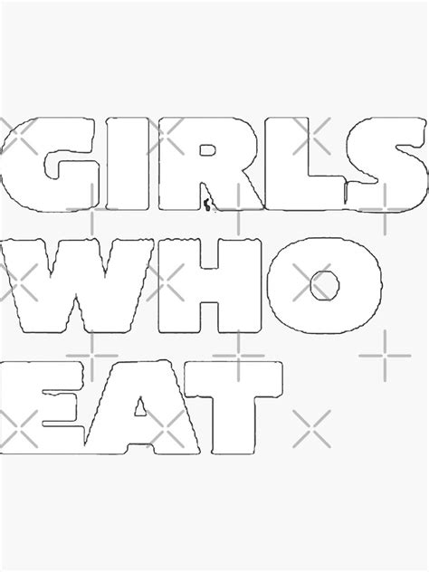 Grills Who Eat Sticker For Sale By Mikalozan Redbubble