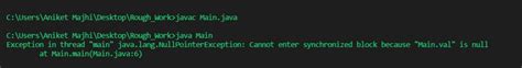 Null Pointer Exception In Java Coding Ninjas