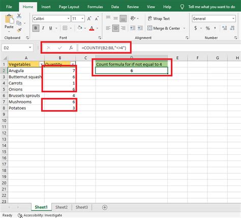 Excel Countif Function Simple Guide For Beginners