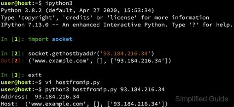 how to get host name from ip address using python
