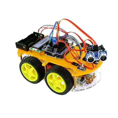 Bluetooth Ultrasonic Smart Car Robot Starter Kit For Arduino Kit For