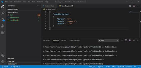 Typescript Visual Studio Code Tutorial Build Script Developer Blog