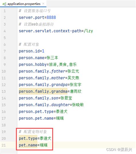 spring boot application properties和yaml配置文件 application properties配置文件 csdn博客