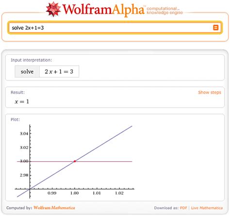 solving equations with wolfram alpha—wolfram alpha blog