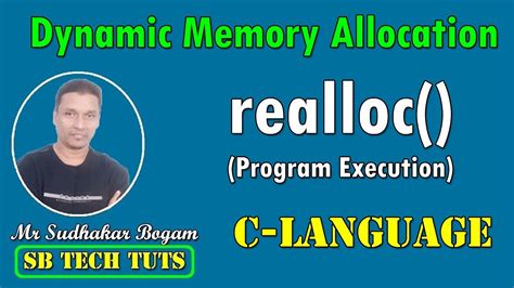 Realloc Function In C Language Practical Dynamic Memory Allocation