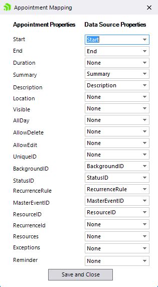 codeless data binding winforms scheduler control telerik ui for winforms