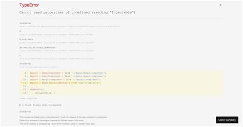 Ngx Visibility Examples CodeSandbox