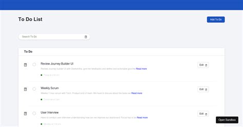 React Bootstrap Todo Codesandbox