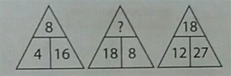 Find The Missing Number If Same Rule Is Followed In All The Three Figures