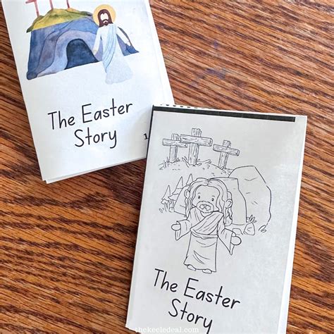 Free Printable Easter Story Mini Book Free Printable Templates