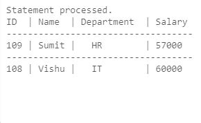 Plsql Query To List The Second Highest Salary By Department